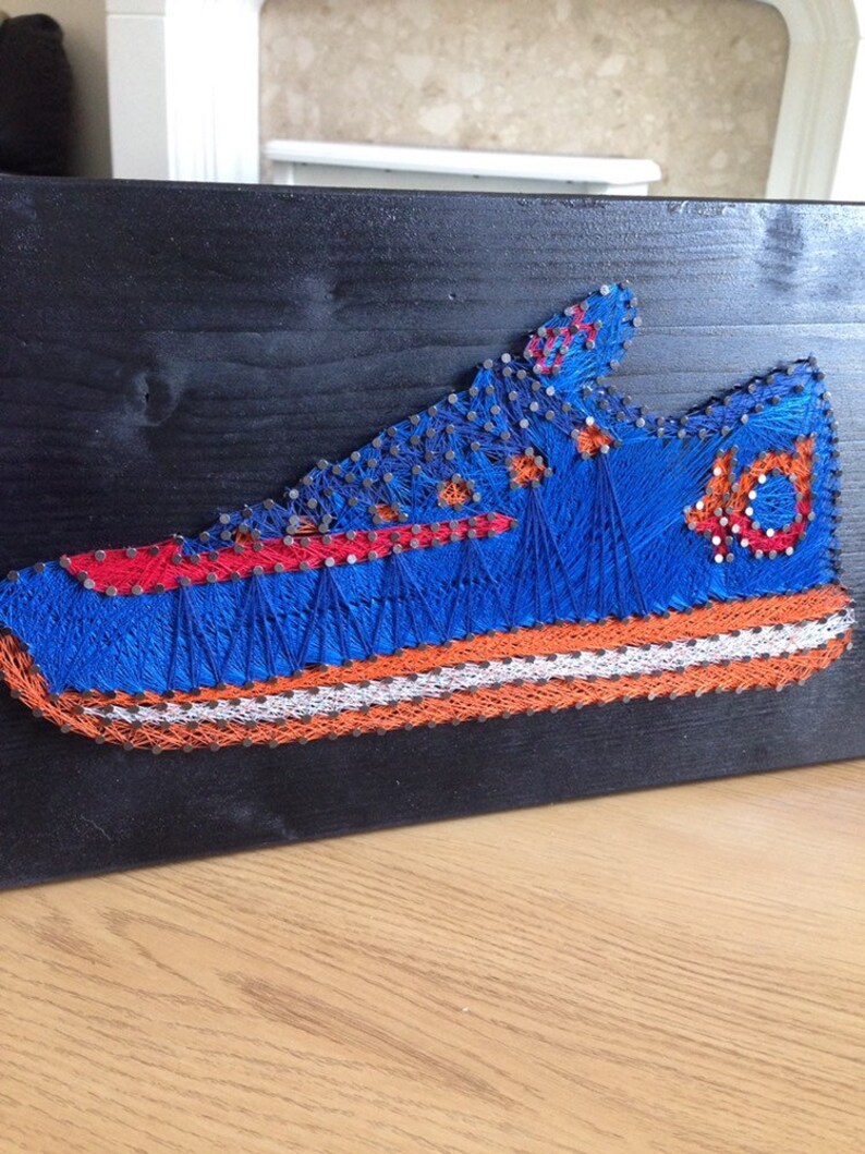 Handmade Custom String Art Shoe - Etsy UK