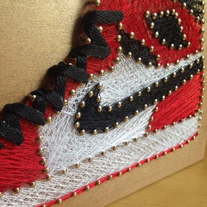 Handmade Custom String Art Shoe - Etsy