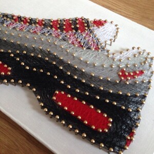 Handmade Custom String Art Shoe - Etsy UK
