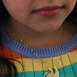 Gold Sloth Necklace, Hanging Sloth Pendant on Goldfilled Chain, Sloth ...