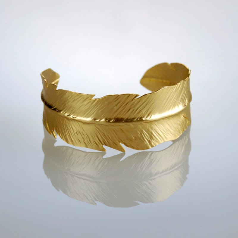 Feather Bracelet - Etsy