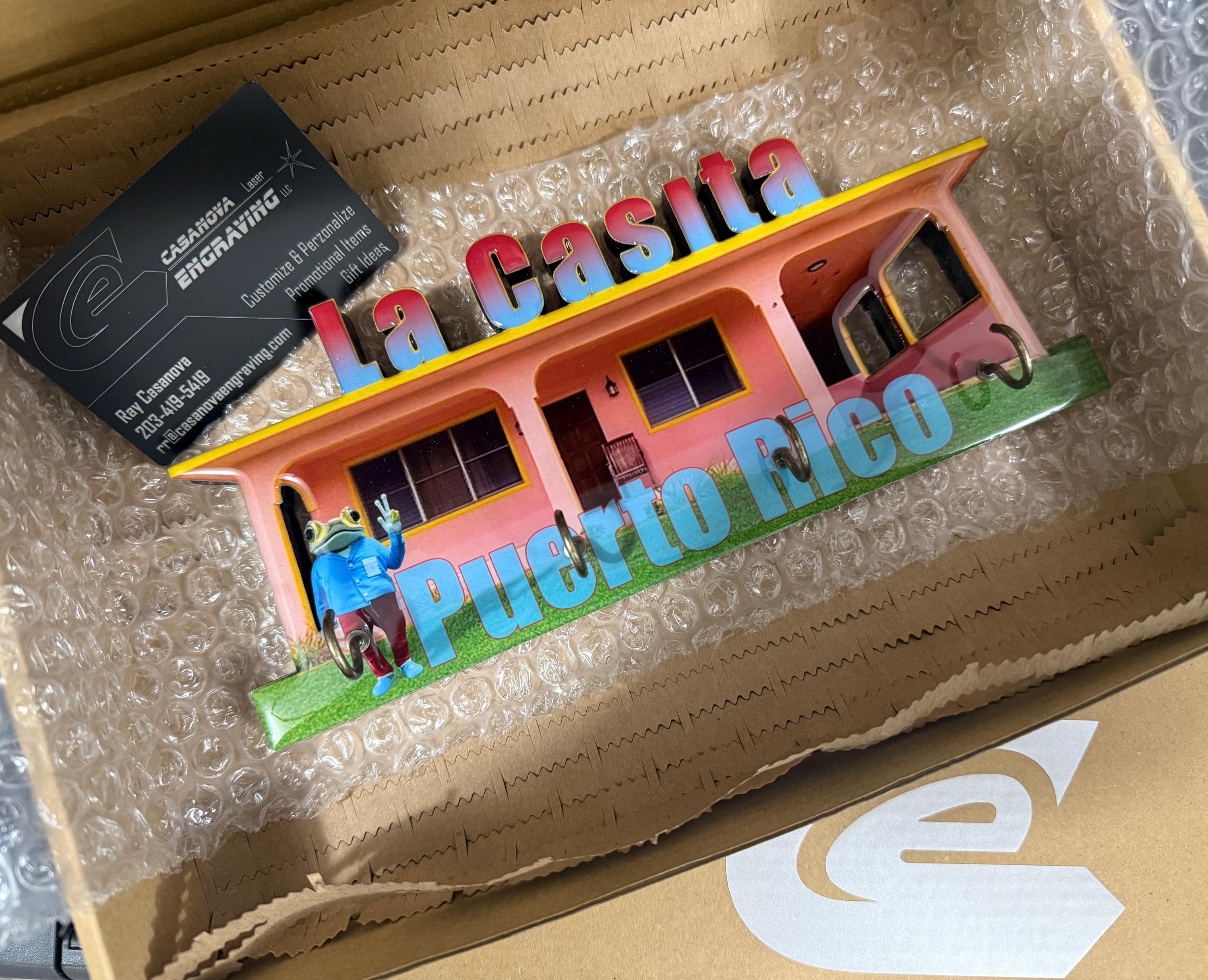La Casita Puerto Rico Key Holder ( Llavero ) - Etsy