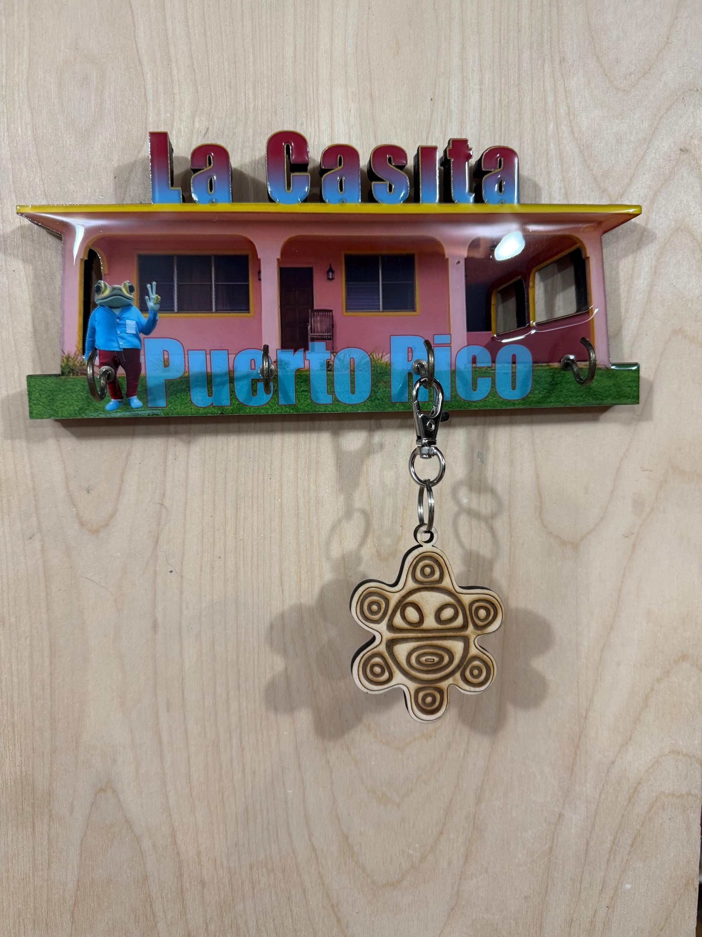 La Casita Puerto Rico Key Holder (llavero) *default Bad Bunny Casita ...