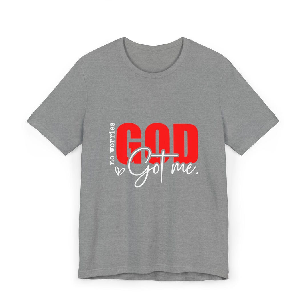 God Text Logo T-shirt | Minimalist Faith Tee, Red Typography - Etsy