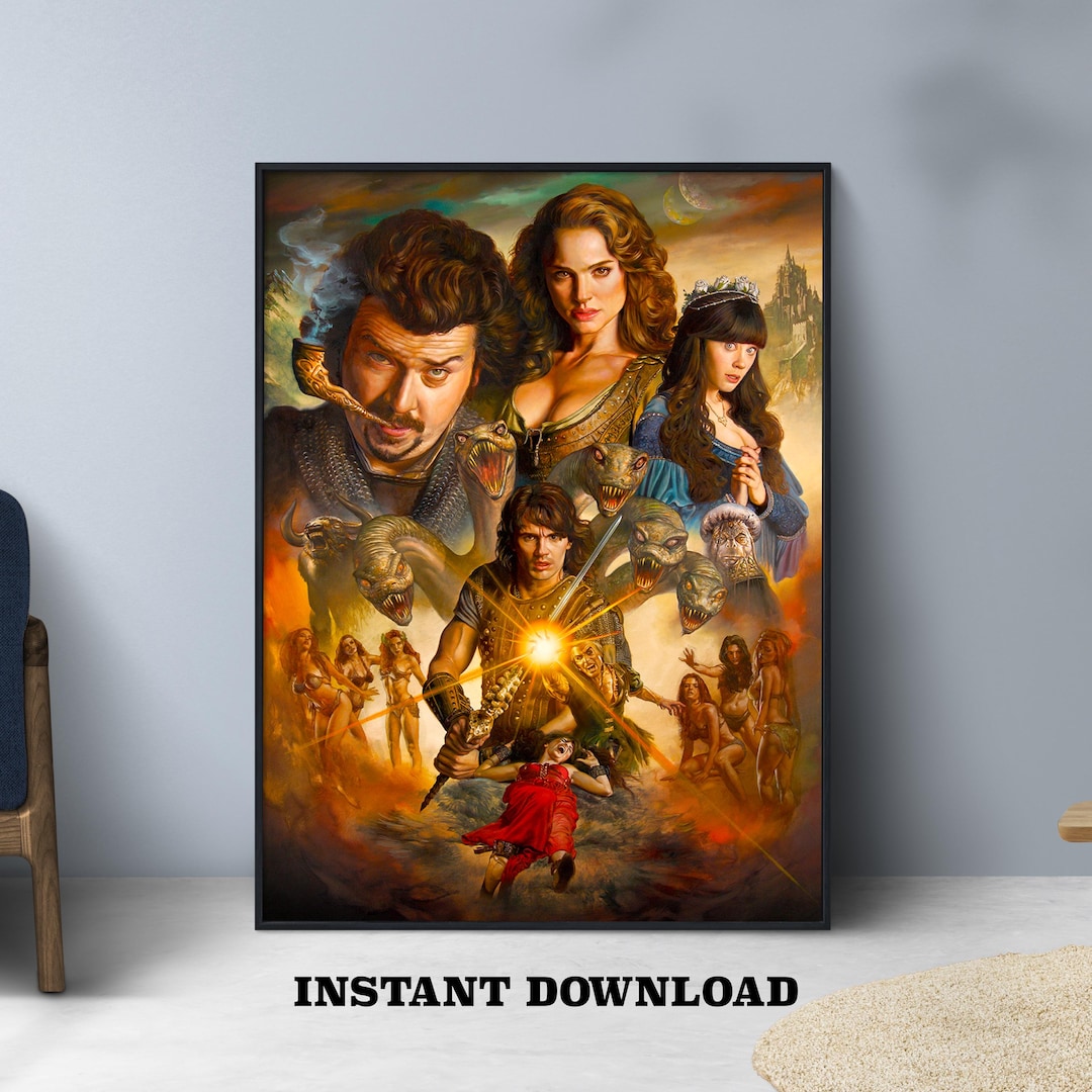 Your Highness Movie Poster (2011), Digital Download A4-A1 Sizes - Etsy