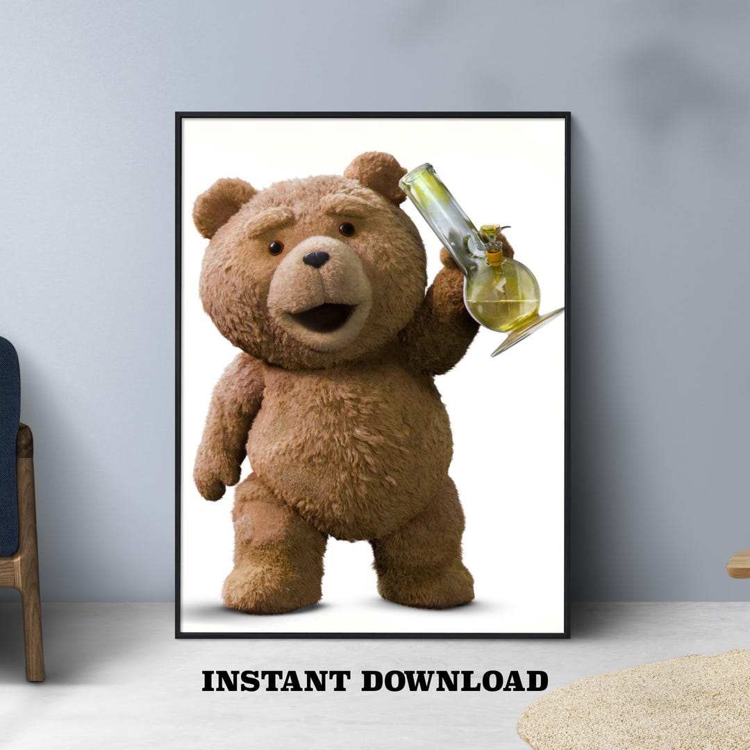 Ted Movie Poster (2012), Digital Download A4-A1 Sizes - Etsy
