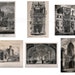 Gothic Architecture Engraving Images / Digital Download / - Etsy
