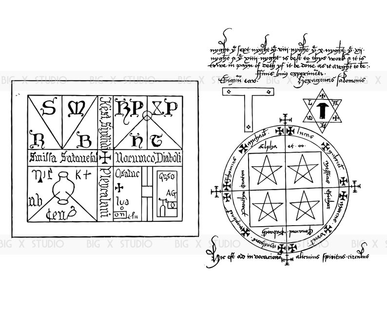 Arcane Magic Wards and Circles Images / Digital Download / Commercial ...
