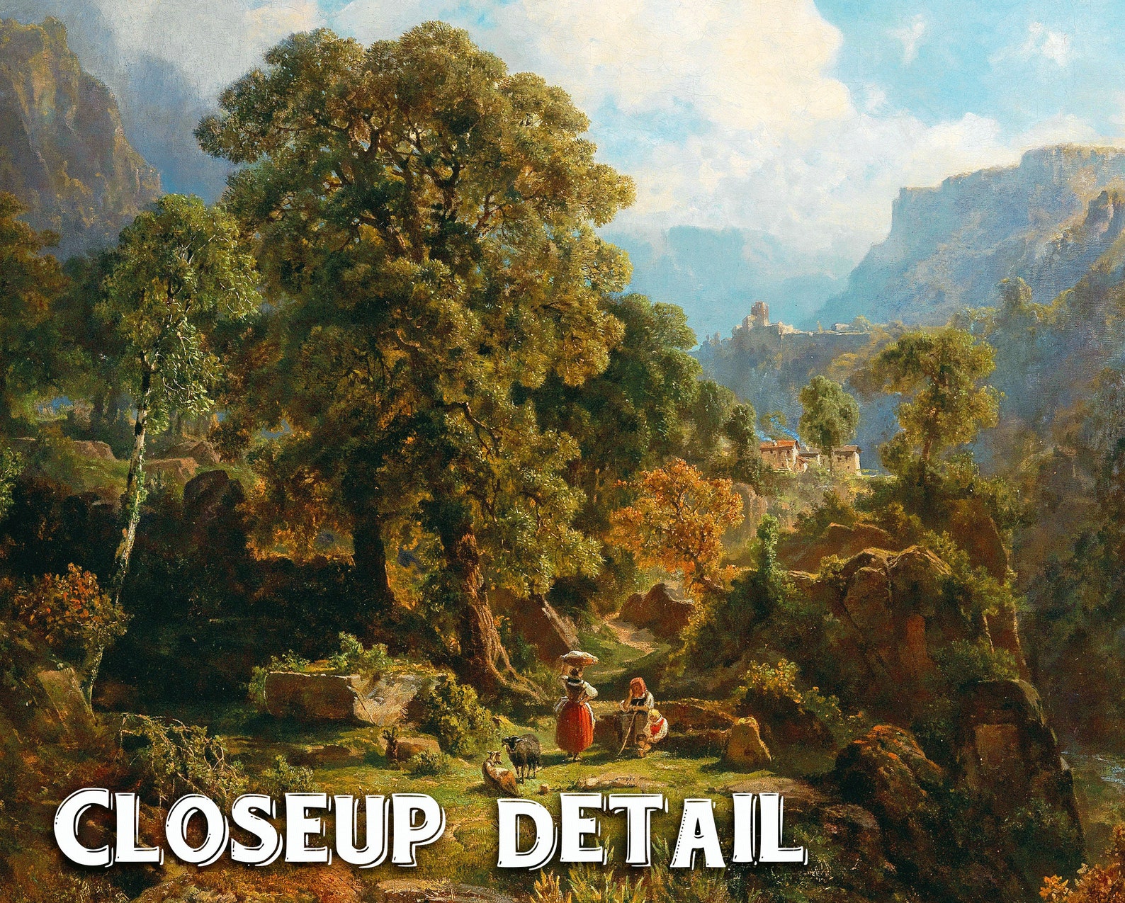 Classic Landscape Painting Images Set 2 / Digital Download / | Etsy