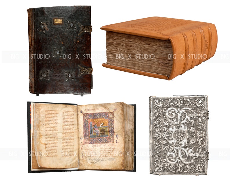 Medieval Book PNG Images / Digital Download / Commercial Use / Library ...