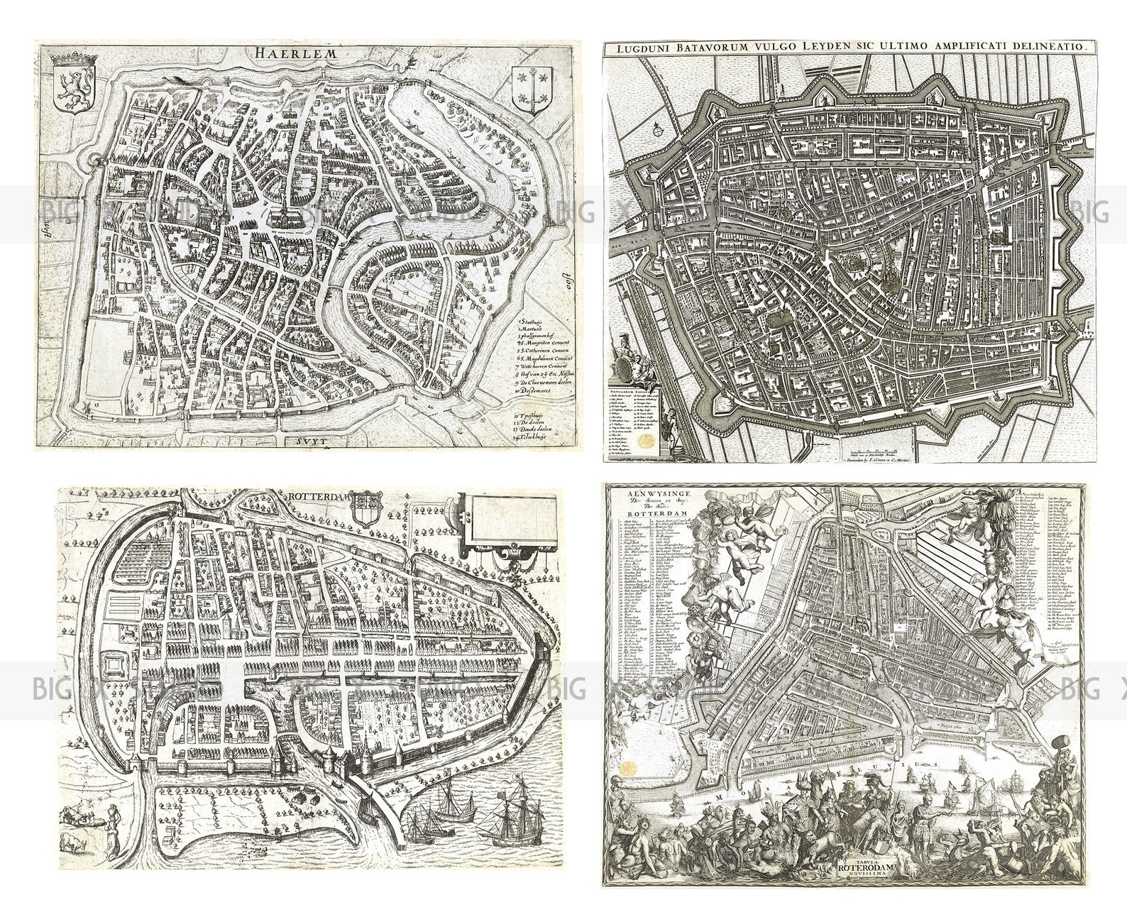 Medieval Walled City Map Images / Digital Download / | Etsy