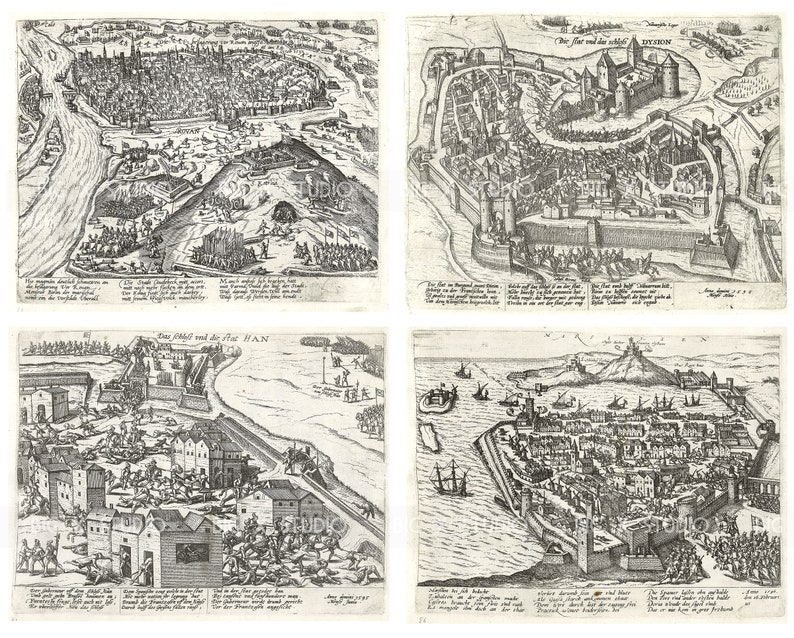 Medieval and Renaissance Battle Maps / Digital Download / - Etsy