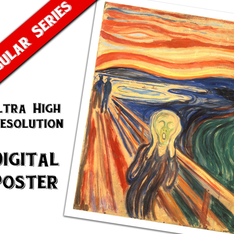 Scream Poster - Etsy