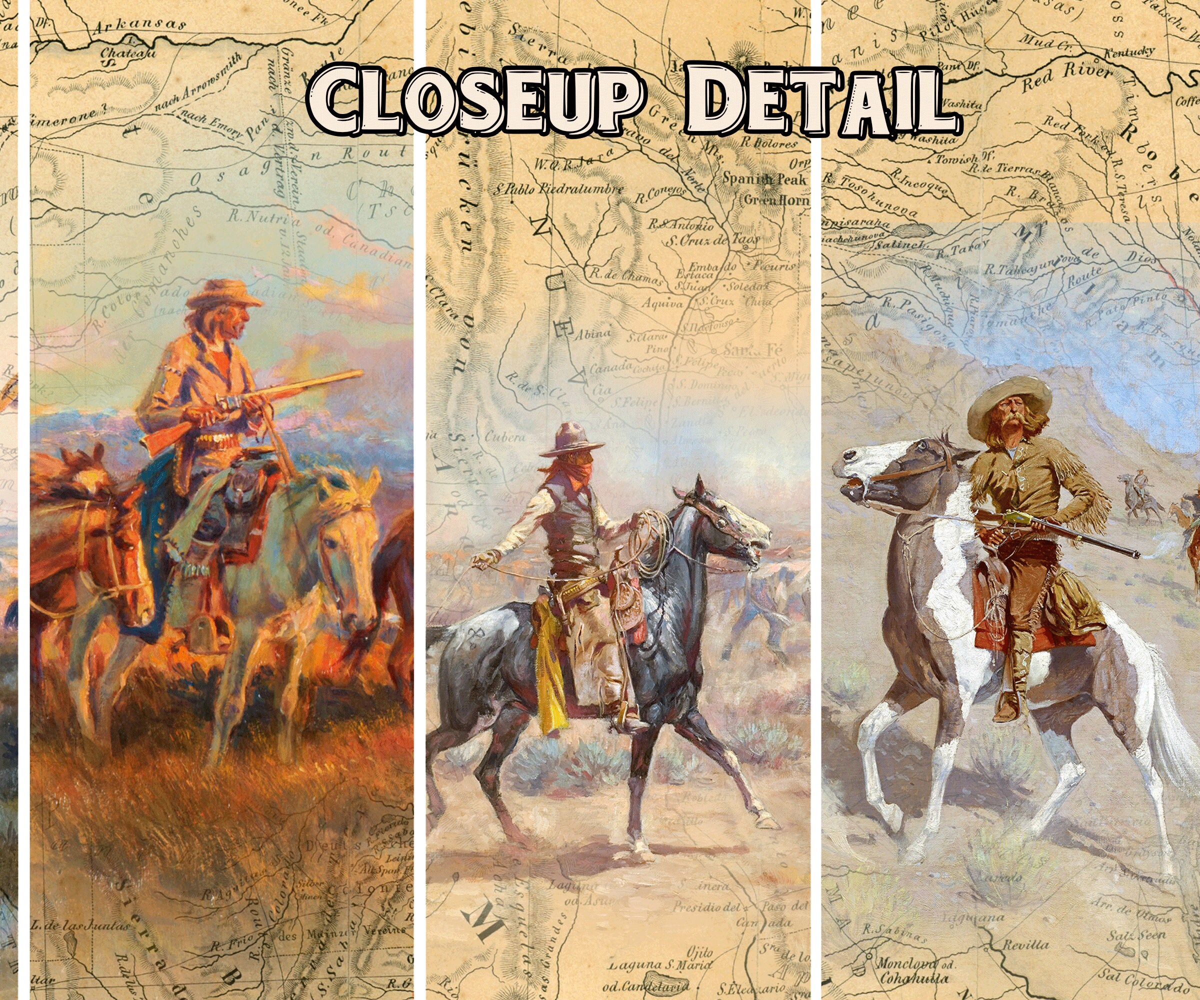 Wild West Cowboy Printable Bookmarks / Digital Download / - Etsy
