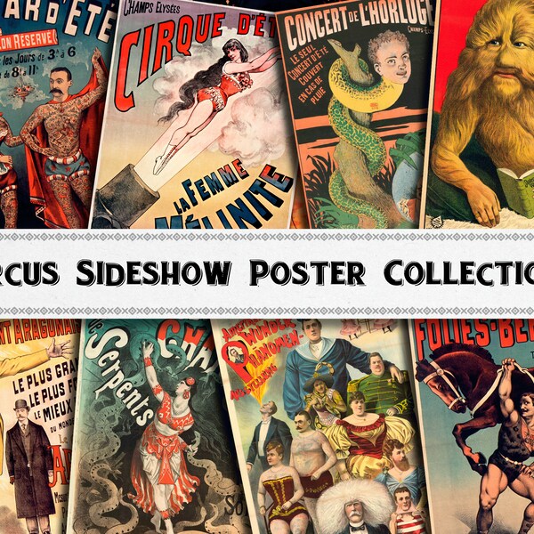 Sideshow Poster - Etsy