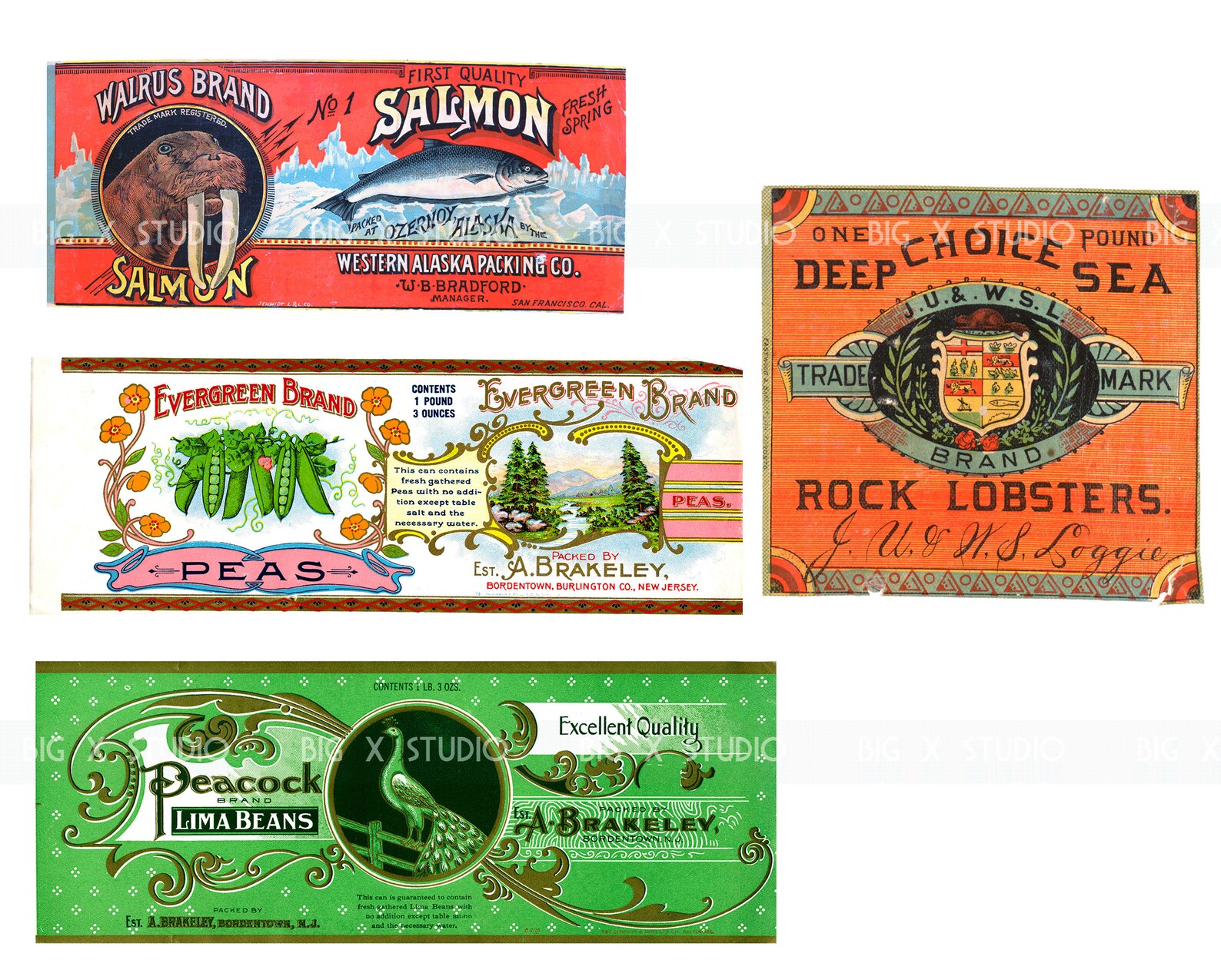 Vintage Food Label Images / Digital Download / Commercial Use - Etsy