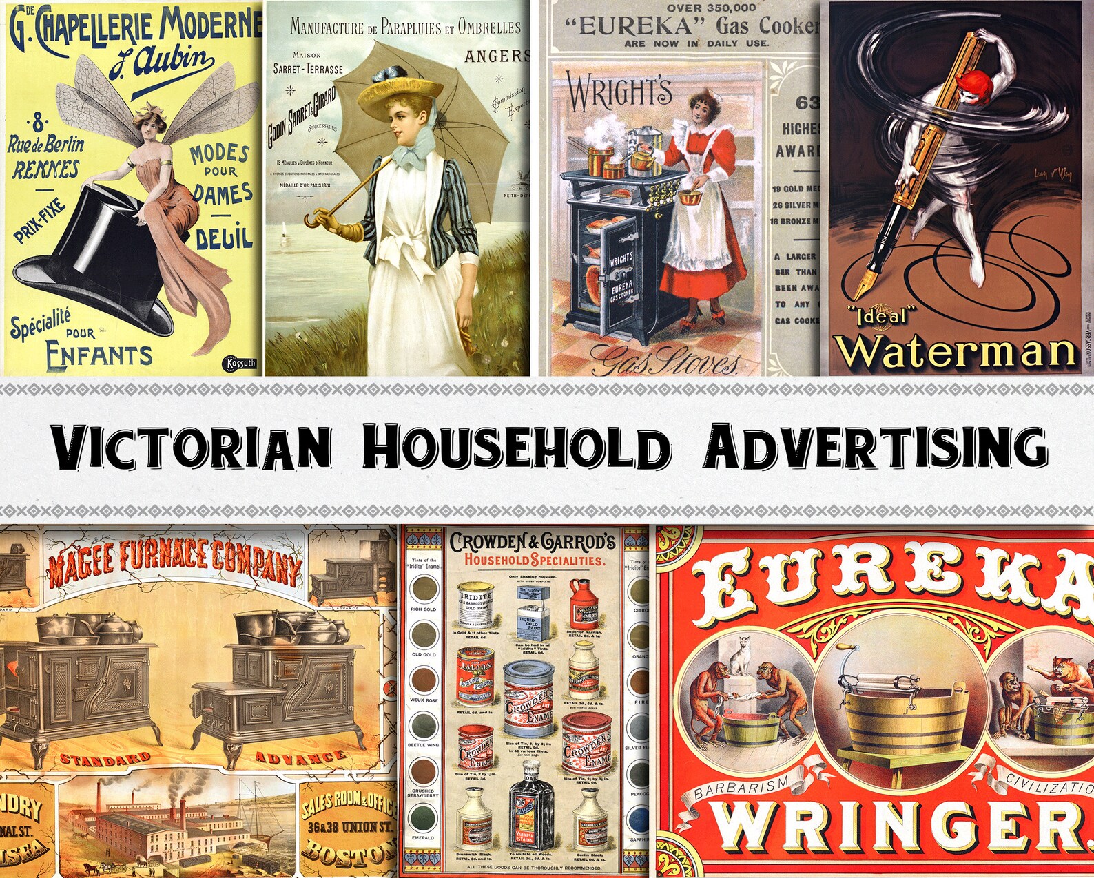 Victorian Advertising Images / Digital Download / Commercial - Etsy