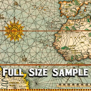 Antique Map Images Set 2 / Medieval Renaissance Maps / Digital Download ...