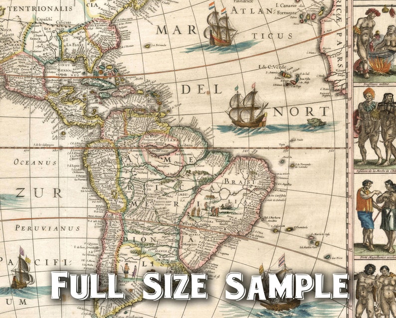 Antique Map Images / Medieval Renaissance Maps / Digital - Etsy