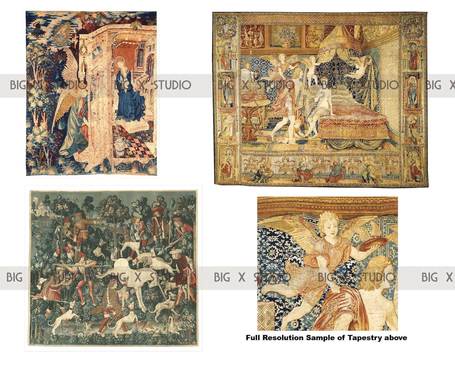 Medieval Renaissance Tapestry Images / Digital Download / - Etsy