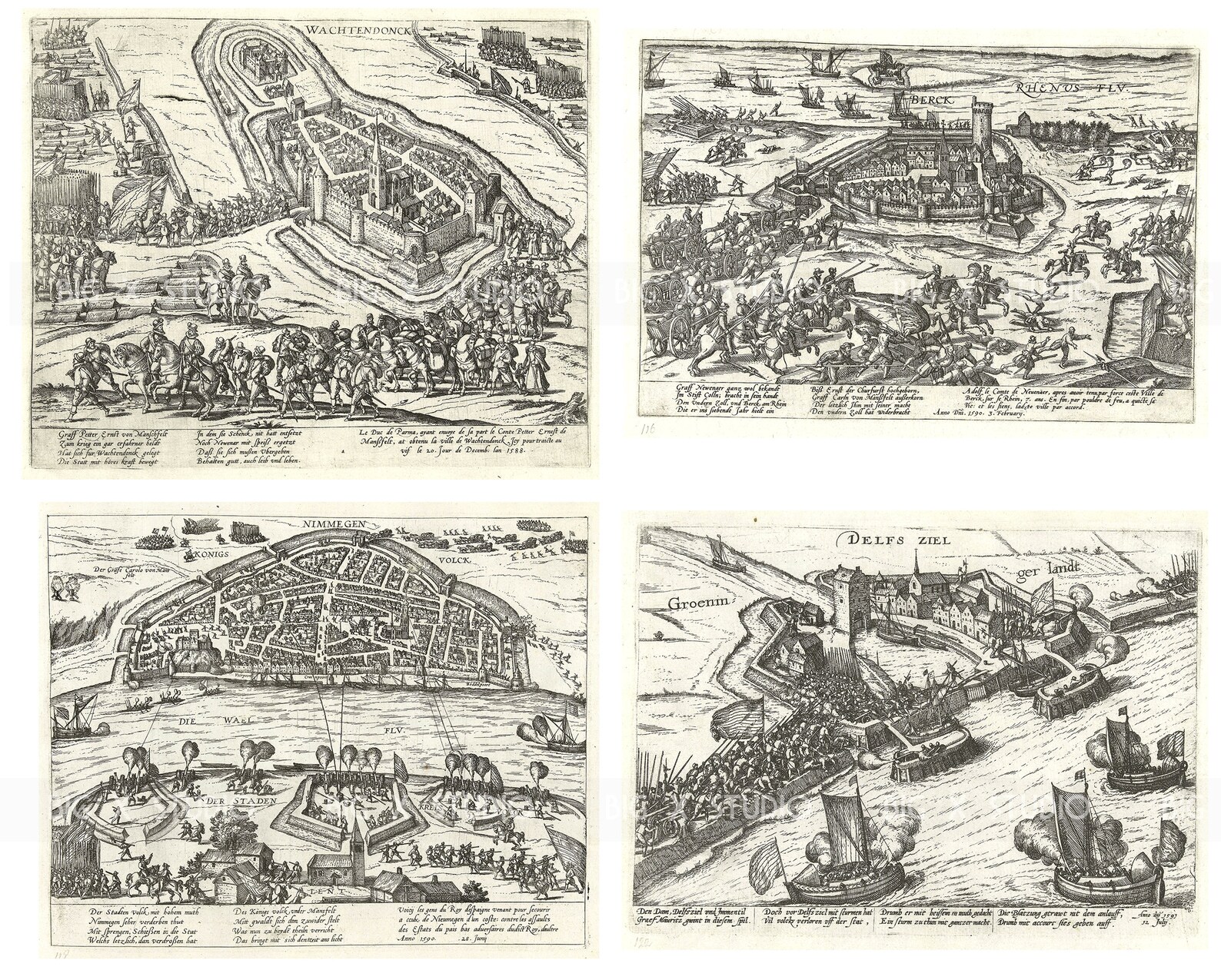 Medieval and Renaissance Battle Maps / Digital Download / - Etsy