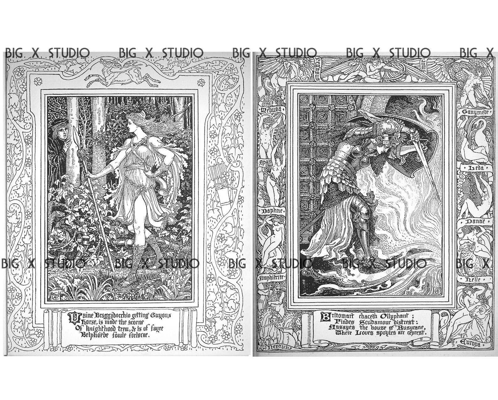 Medieval Renaissance Engraving Woodcut Images / Digital - Etsy
