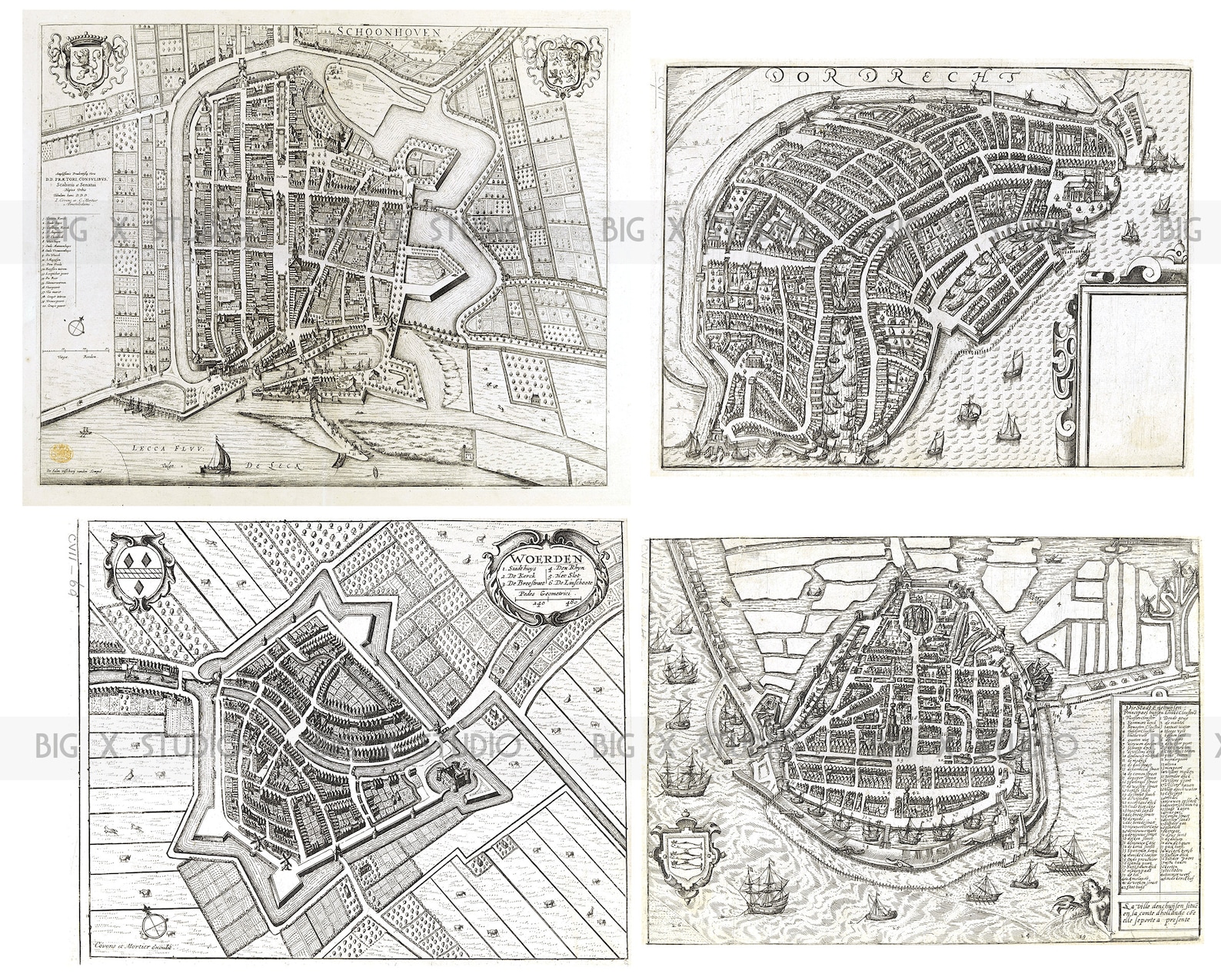 Medieval Walled City Map Images / Digital Download / Commercial Use ...