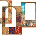 Medieval Illuminated Manuscript Frame PNG Images Set (Instant Download ...