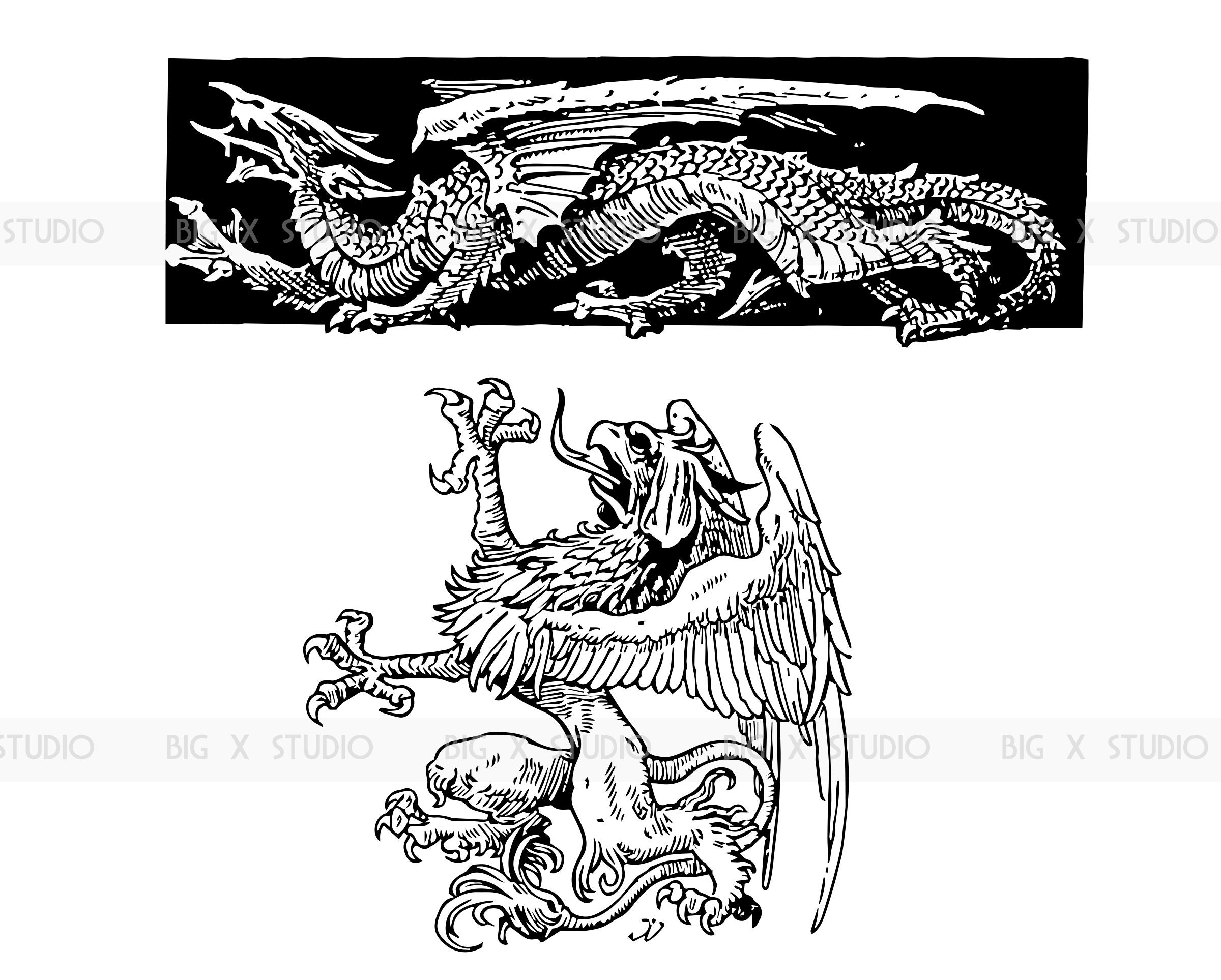 Magical Mythical Beast SVG Images / Digital Download / Commercial Use ...