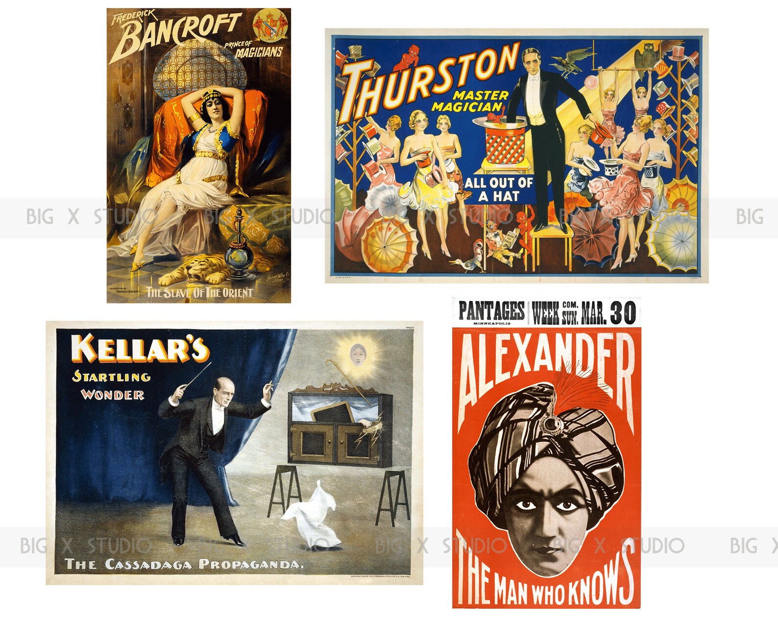 Black Magic Poster Images Set 2 / Digital Download / Commercial Use ...