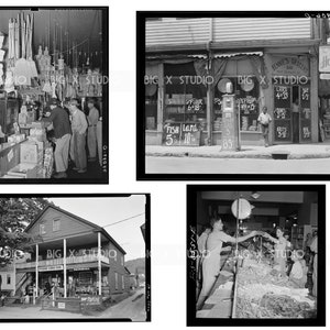 Vintage Grocery Store Scene Photograph Collection / Digital Download ...