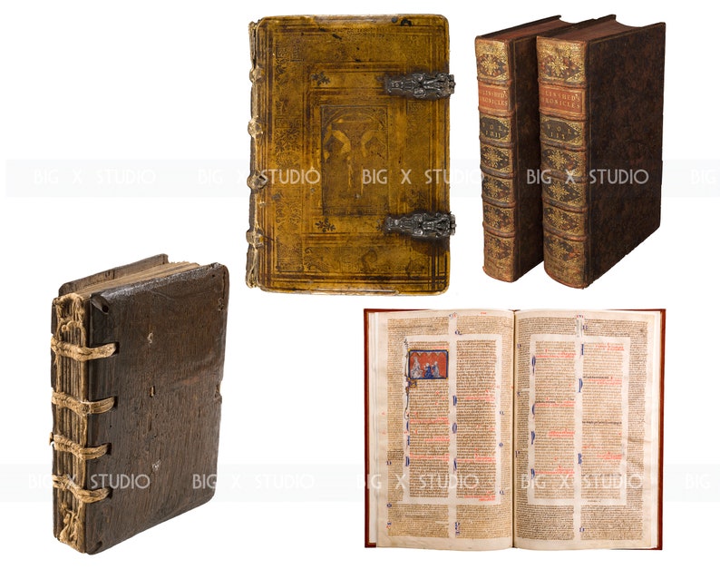 Medieval Book PNG Images / Digital Download / Commercial Use / | Etsy