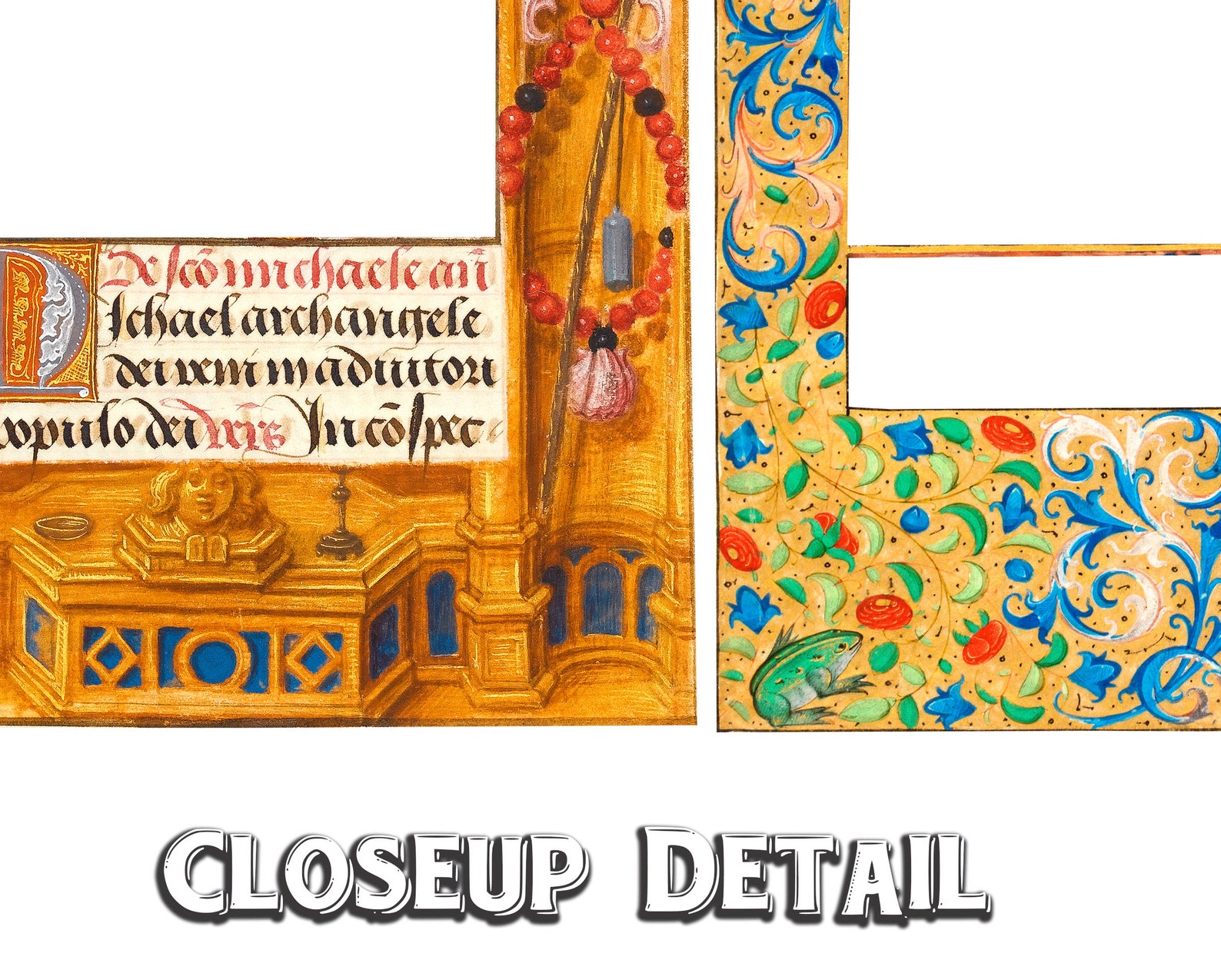 Medieval Illuminated Manuscript Frame PNG Images Set 2 | Etsy