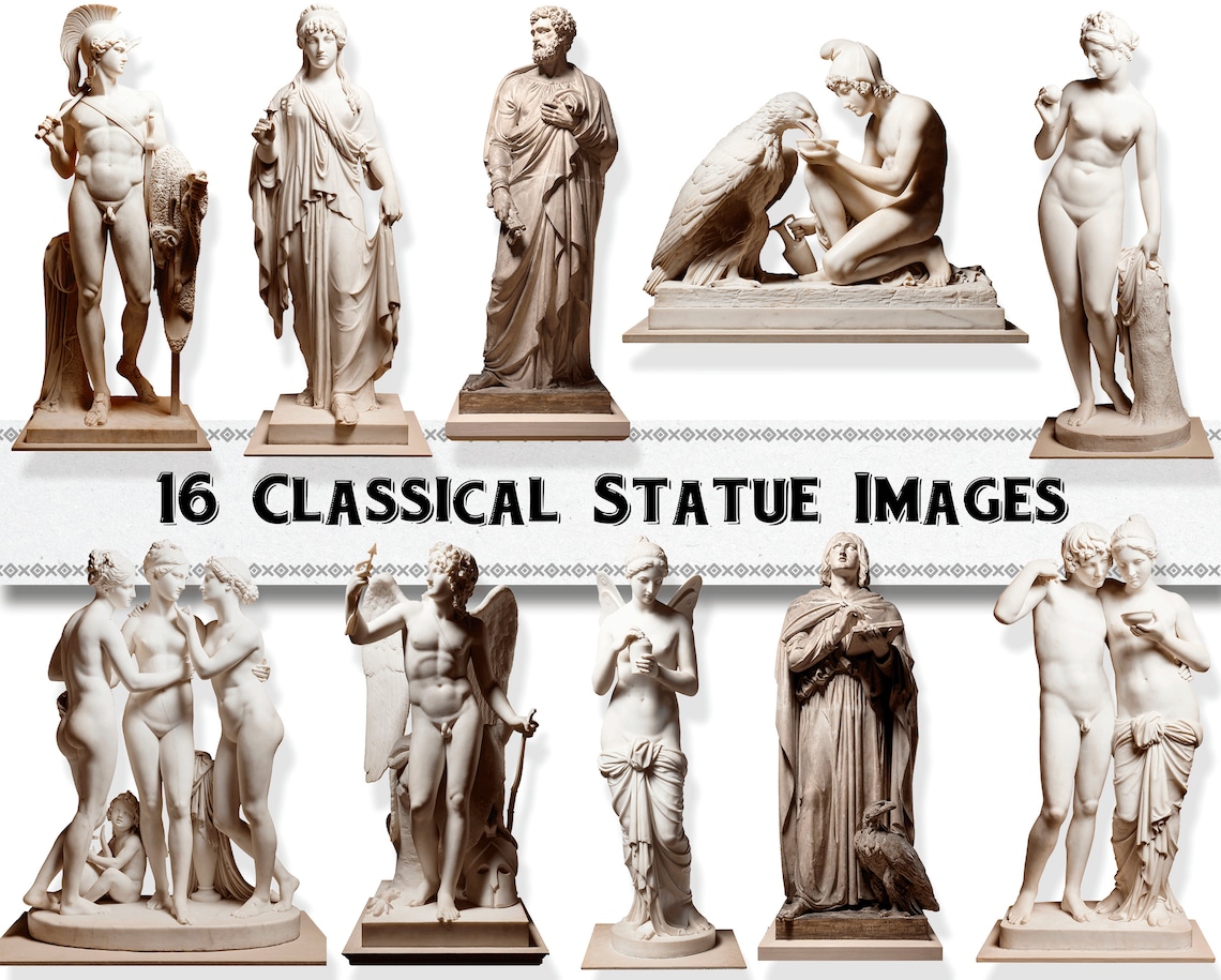 Classical Marble Statue Images / Digital Download / Commercial - Etsy