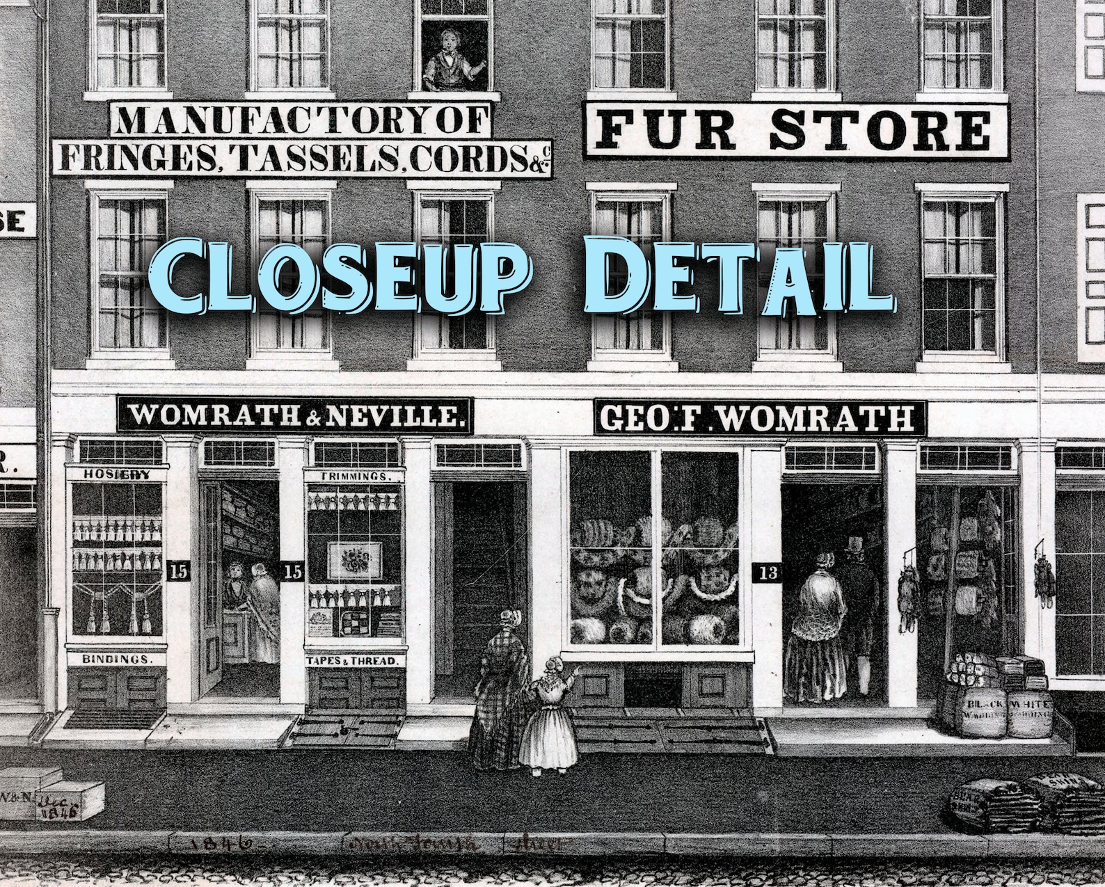 Vintage Victorian Storefront Illustration Images / Digital - Etsy