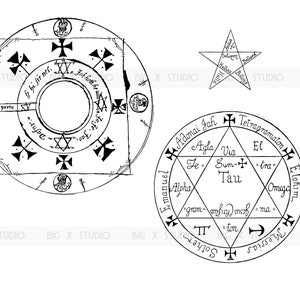 Arcane Magic Wards and Circles Images / Digital Download / Commercial ...