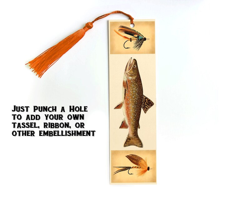 Fly Fishing Printable Bookmarks / Digital Download / Fishing Gift ...