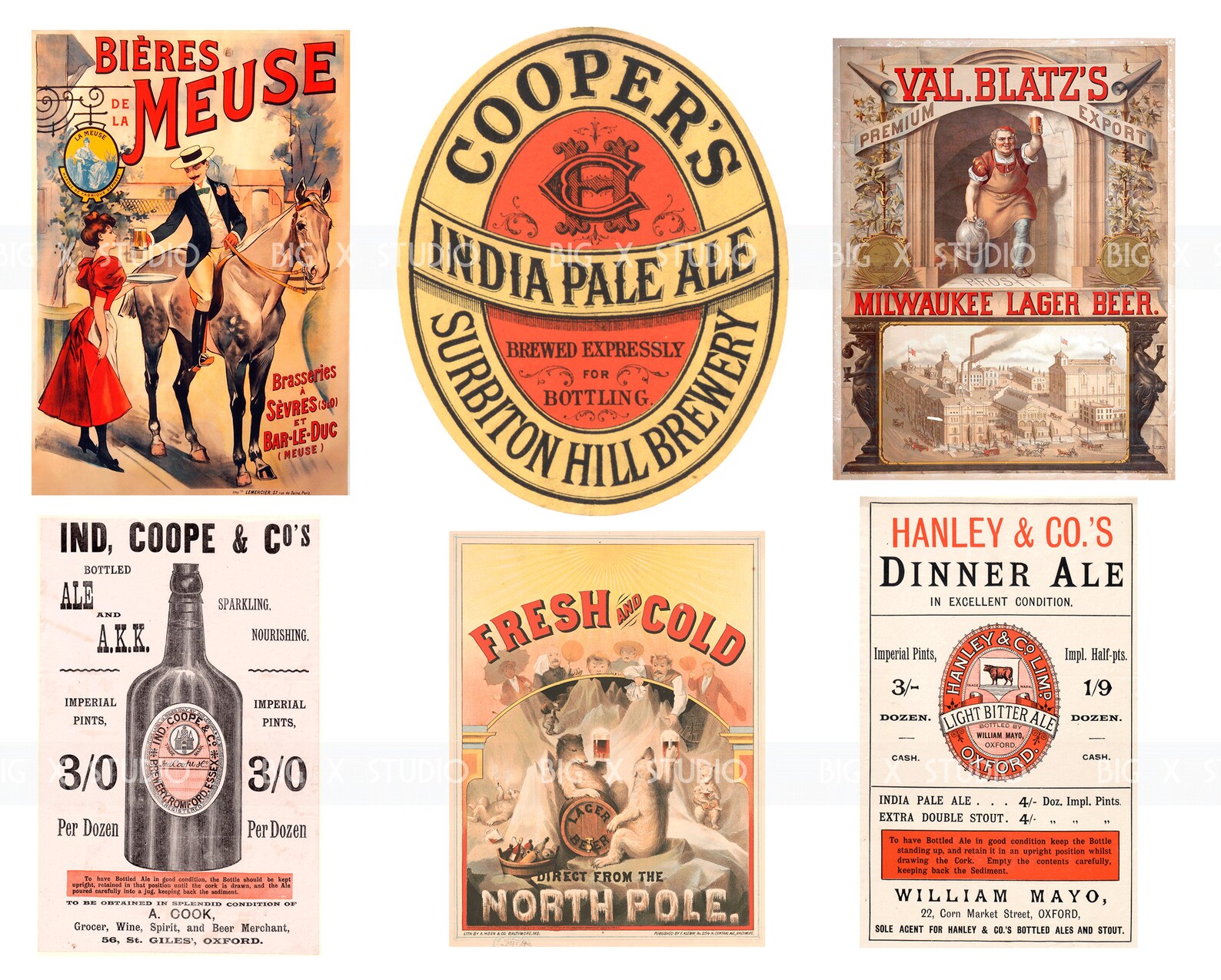 Vintage Beer Label and Advertising Images / Digital Download / - Etsy