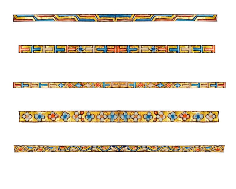 Medieval Gold Leaf Borders: Illuminated Manuscript Clipart (digital ...