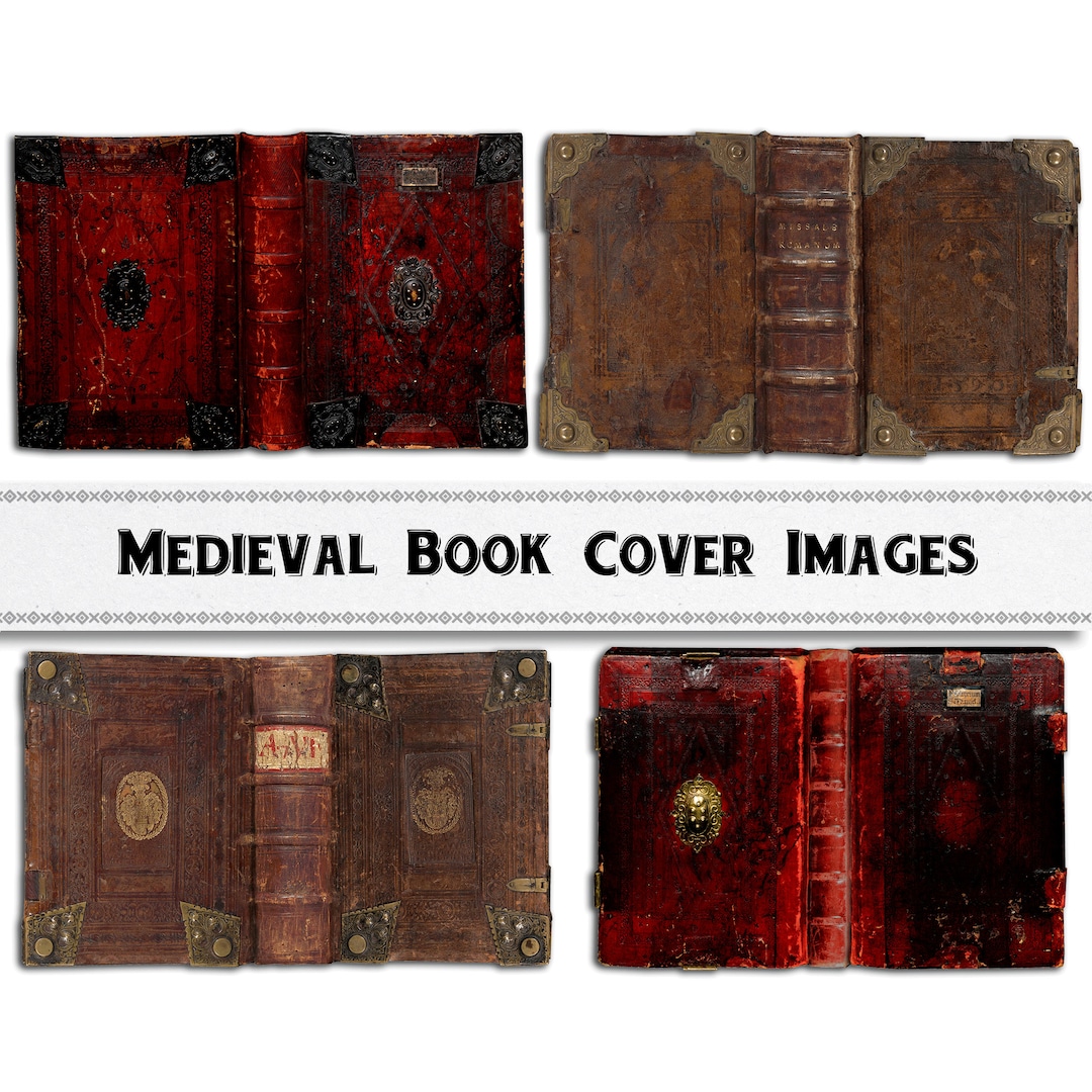 Medieval Book Covers PNG Images, Digital Download, Commercial Use ...