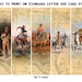 Wild West Cowboy Printable Bookmarks / Digital Download / Cowboy Gift ...