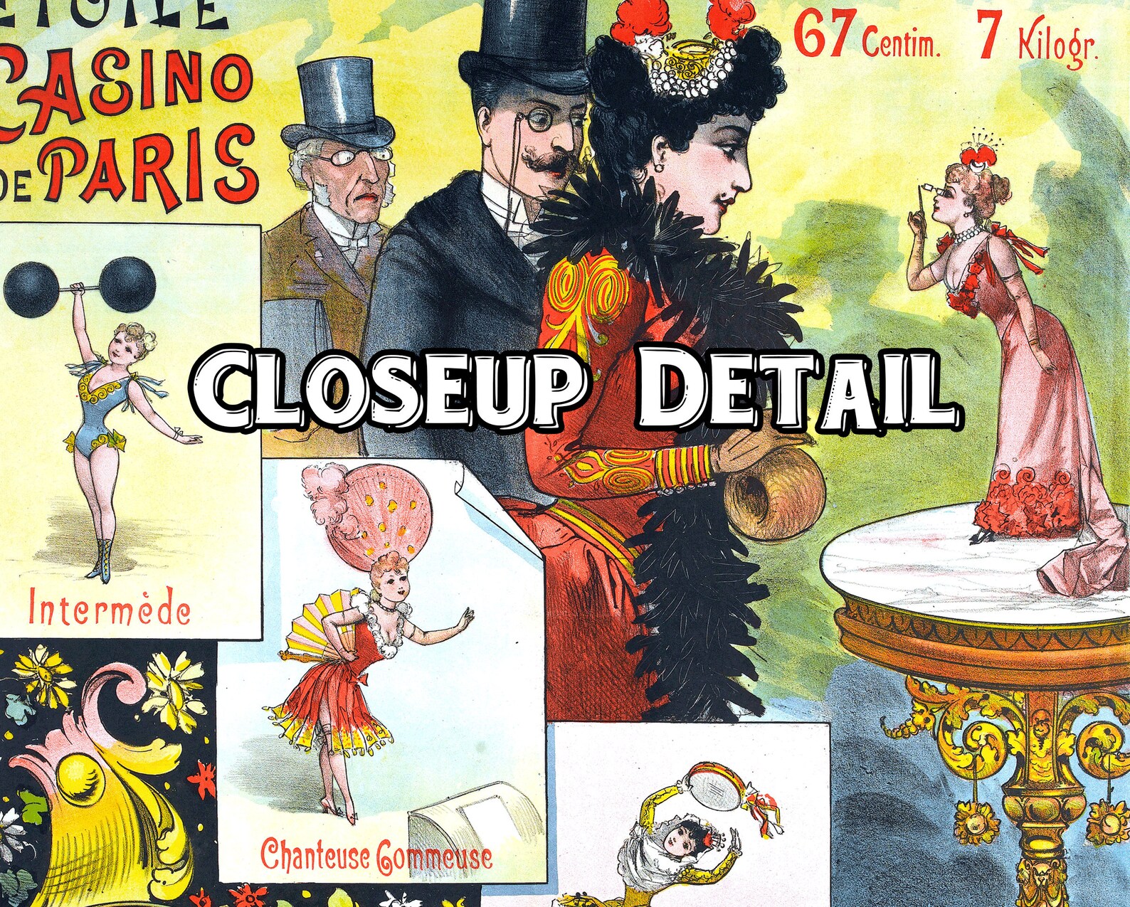 Circus Sideshow Poster Images Set 5 / Digital Download / Commercial Use ...