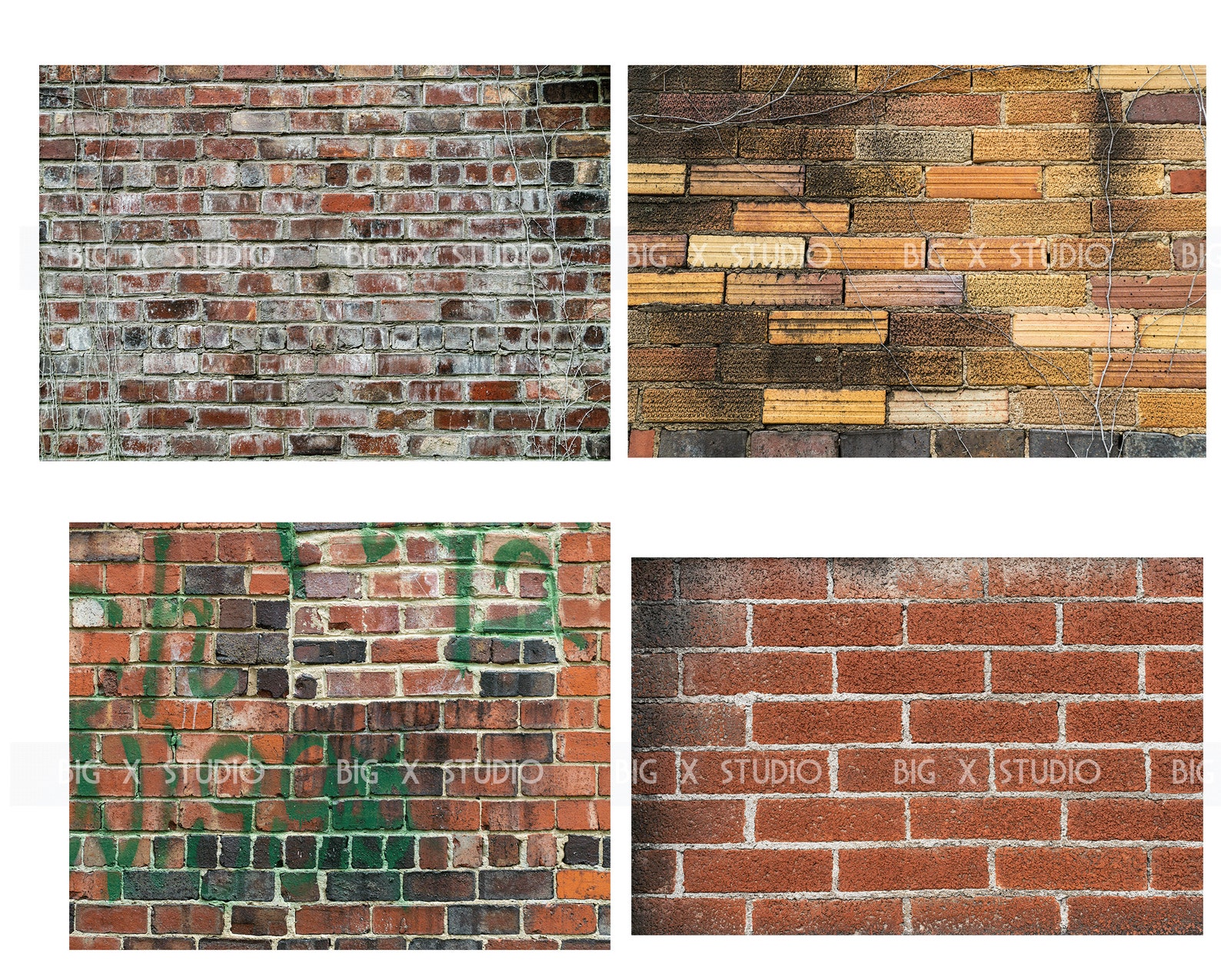 Distressed Brick Images / Digital Download / Commercial Use / - Etsy