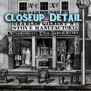 Vintage Victorian Storefront Illustration Images / Digital Download ...