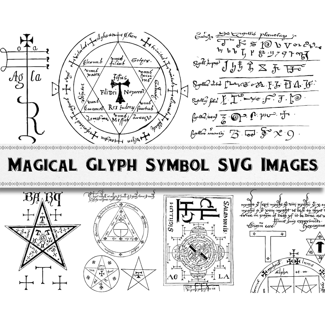 Arcane Magic Wards and Circles Images / Digital Download / Commercial ...