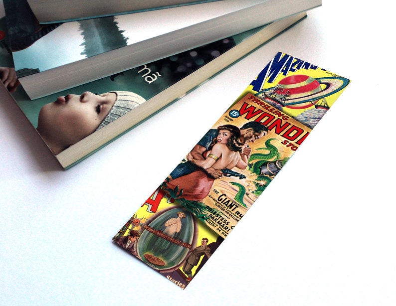 Vintage Science Fiction Printable Bookmarks / Digital Download - Etsy