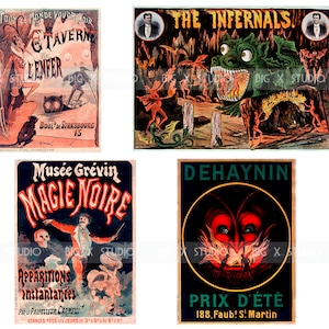 Black Magic Poster Images / Digital Download / Commercial Use / Clipart ...