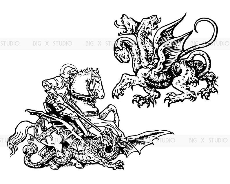 Magical Mythical Beast SVG Images / Digital Download / - Etsy