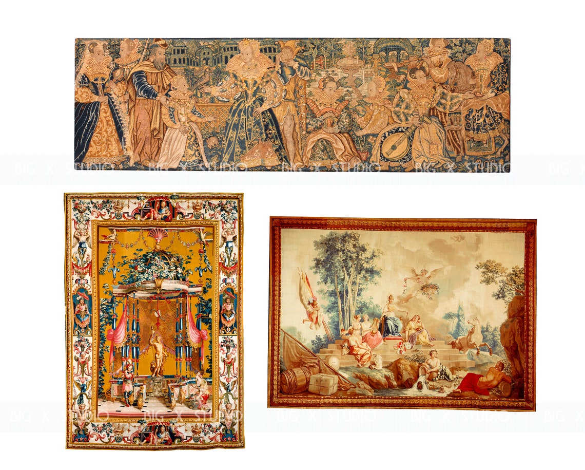 Medieval Renaissance Tapestry Images Set 3 / Digital Download - Etsy