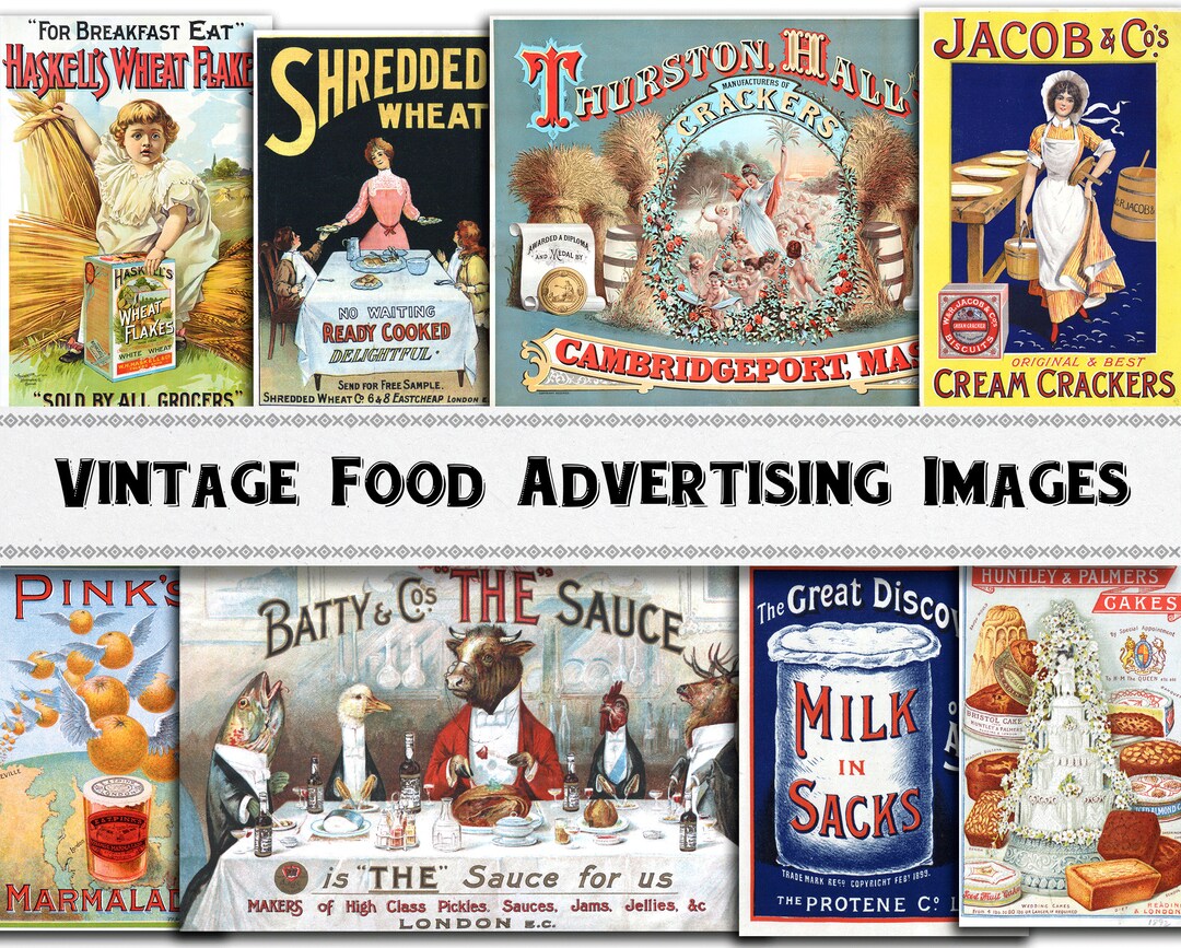 Vintage Food Advertising Images / Digital Download / (Download Now) - Etsy